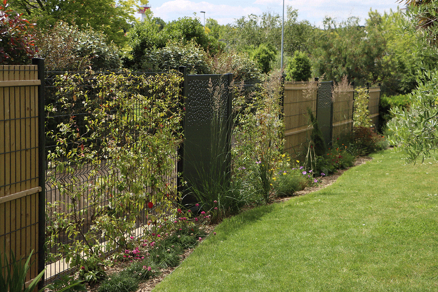 Clôture végétale - L'Univers des jardins